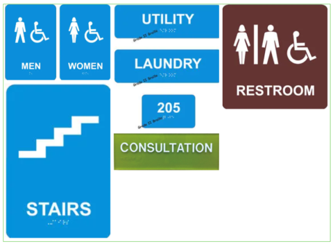 Custom ADA Signs | Alaska Laminated Signs